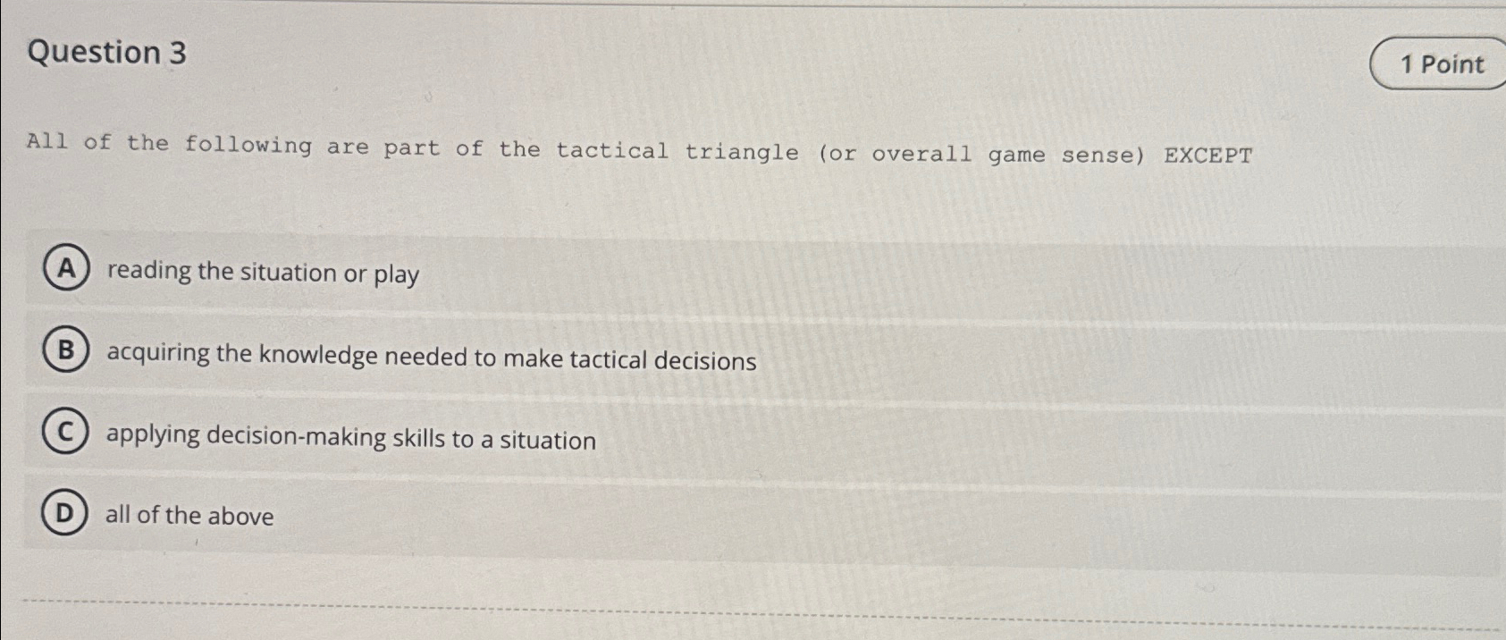 Solved Question 31 ﻿PointAll of the following are part of | Chegg.com