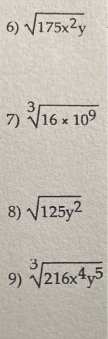 Solved write the expression in simplest form. A radical | Chegg.com