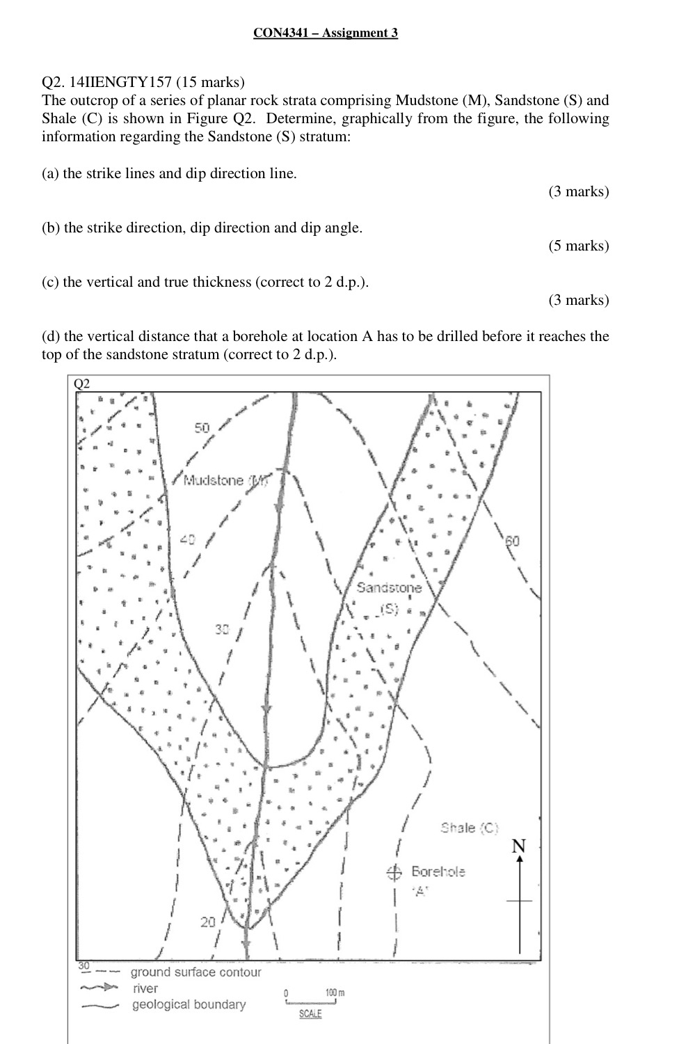 Solved CON4341 - ﻿Assignment 3Q2. 14IIENGTY157 (15 | Chegg.com