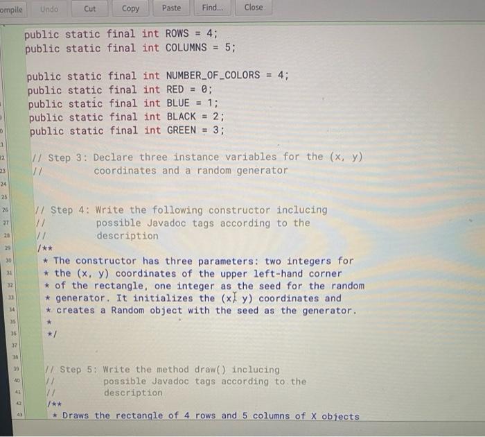 PLEASE USING JAVA LANGUAGE NO using nested loops for | Chegg.com