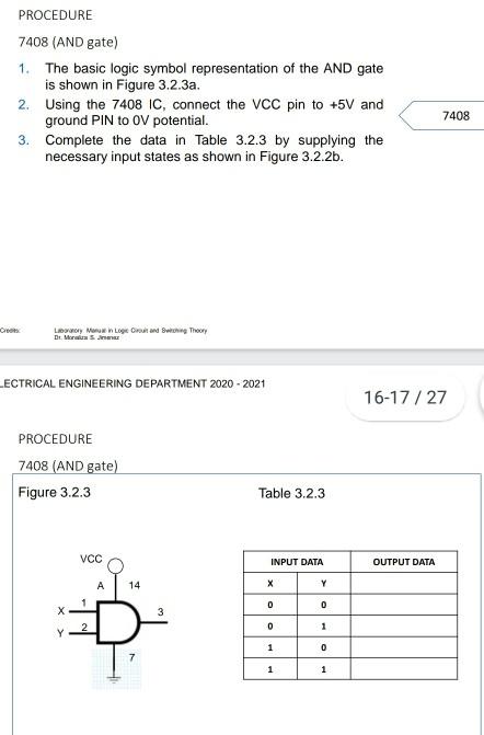 Solved 7404 PROCEDURE 7404 (HEX Inverter gate) 1. Figure | Chegg.com