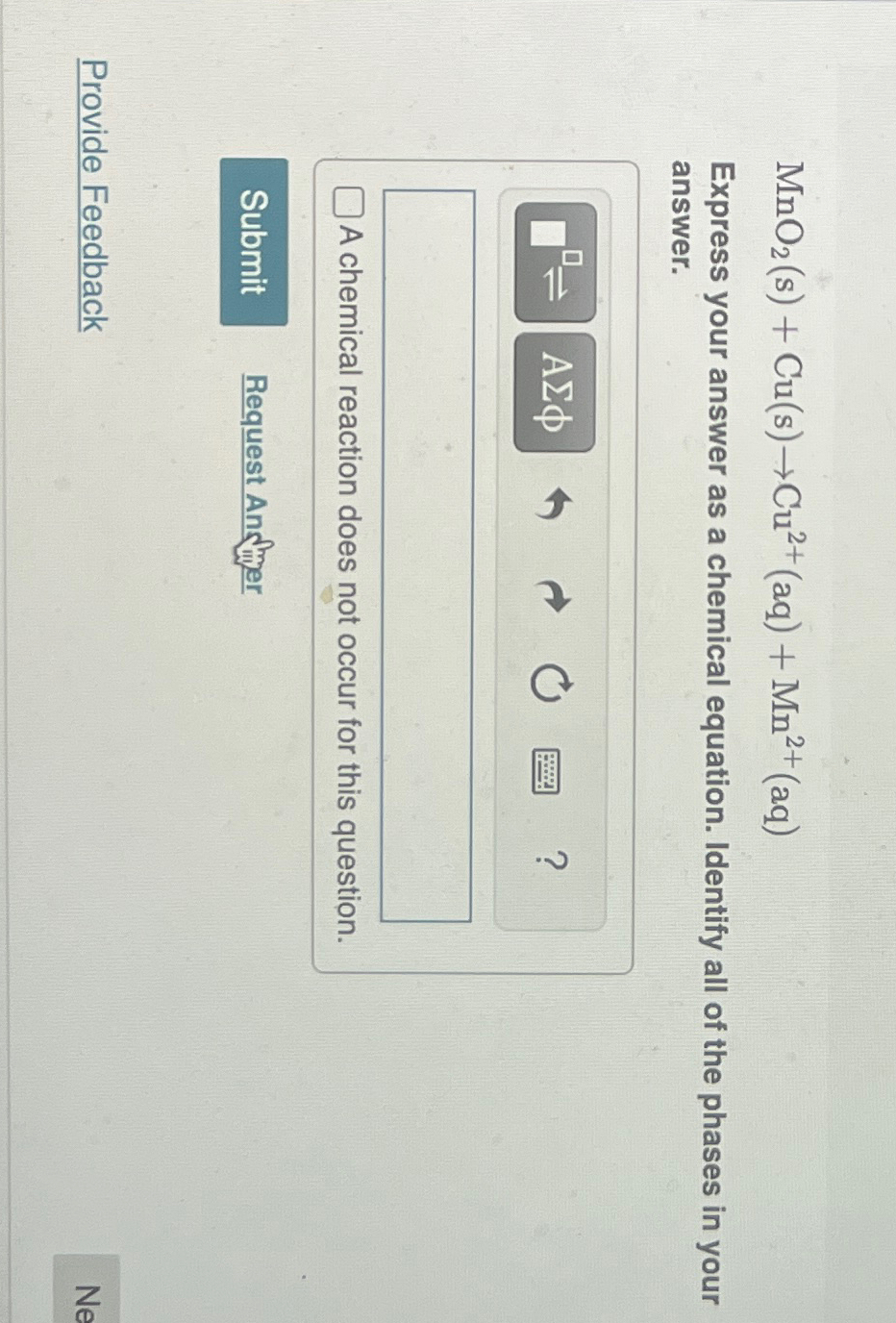 Solved Balance each of the following Redox Reactions | Chegg.com