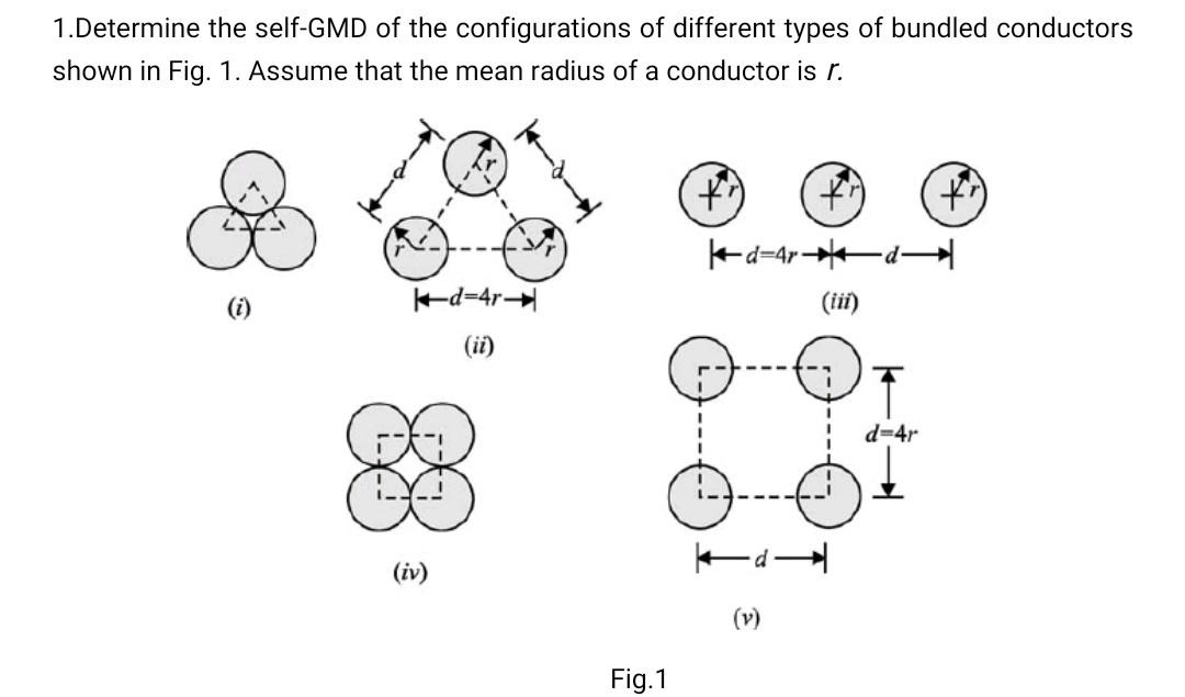 Solved 1.Determine the self-GMD of the configurations of | Chegg.com Solved 1.Determine the self-GMD of the configurations of | Chegg.com