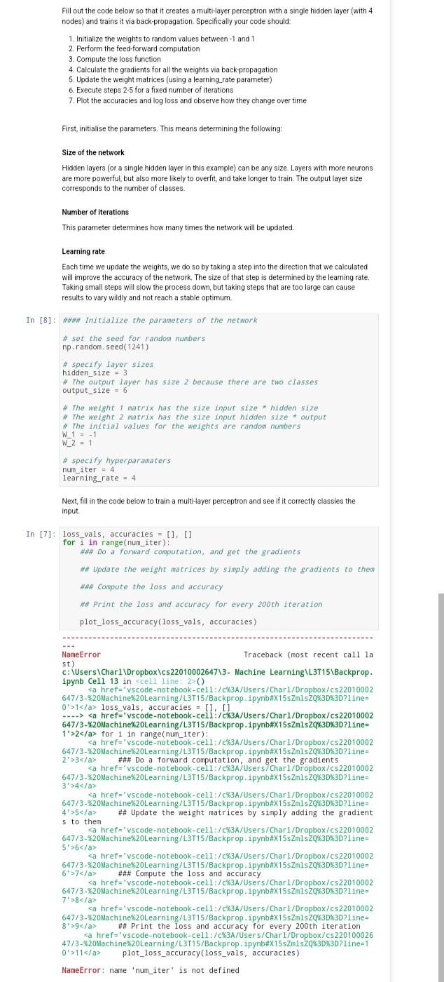 Solved Fill out the code below so that it creates a | Chegg.com