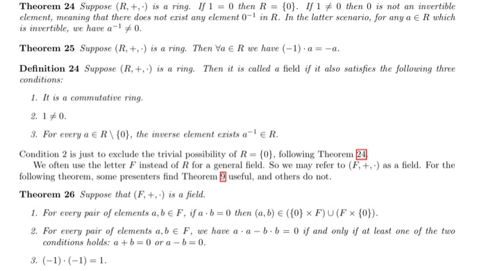 Solved Please prove theorem 26use definitions | Chegg.com