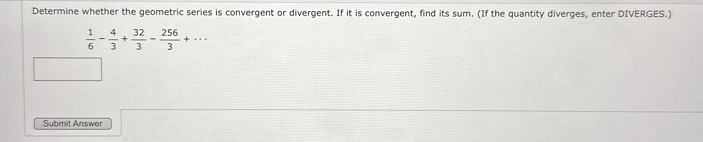 Solved Determine whether the geometric series is convergent | Chegg.com