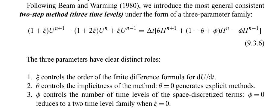 Solved 9.10 Apply the Crank-Nicholson scheme (9.3.16) to the | Chegg.com