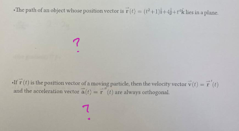 Solved For each of the following answer True or False and | Chegg.com