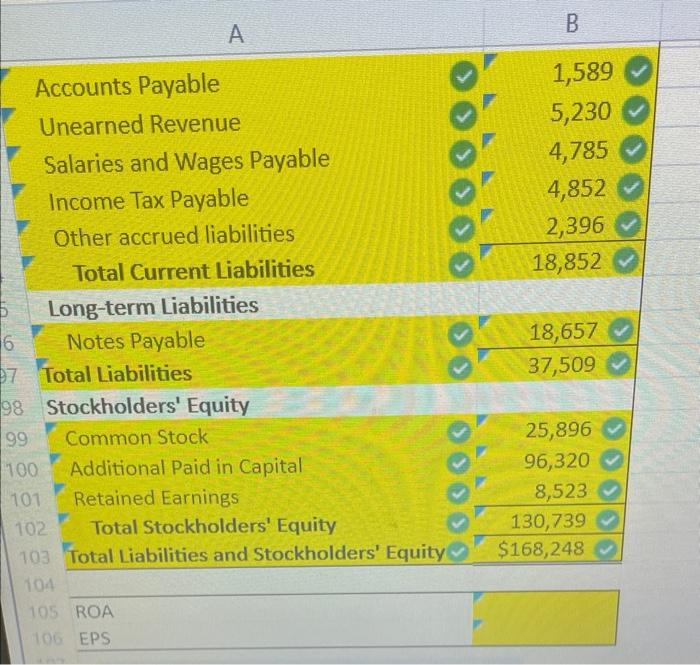 Solved Need help on earnings before tax & Net for income | Chegg.com