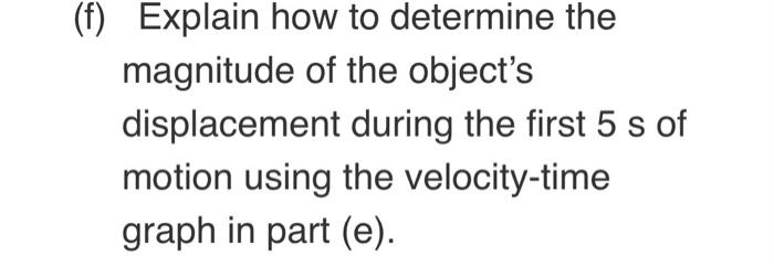 Solved positionvstime An object is moving in a linear, | Chegg.com