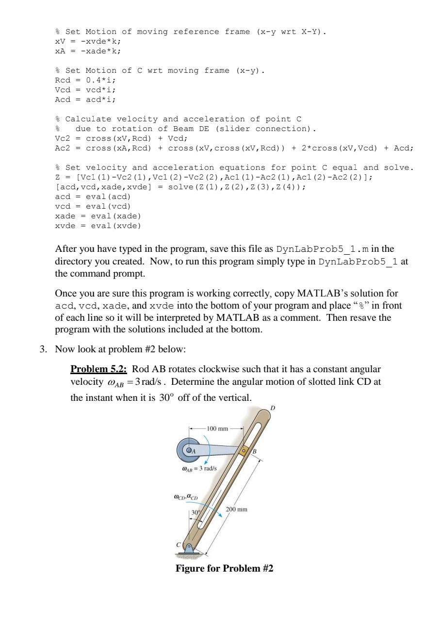 Solved this lab you will write some MATLAB programs that | Chegg.com