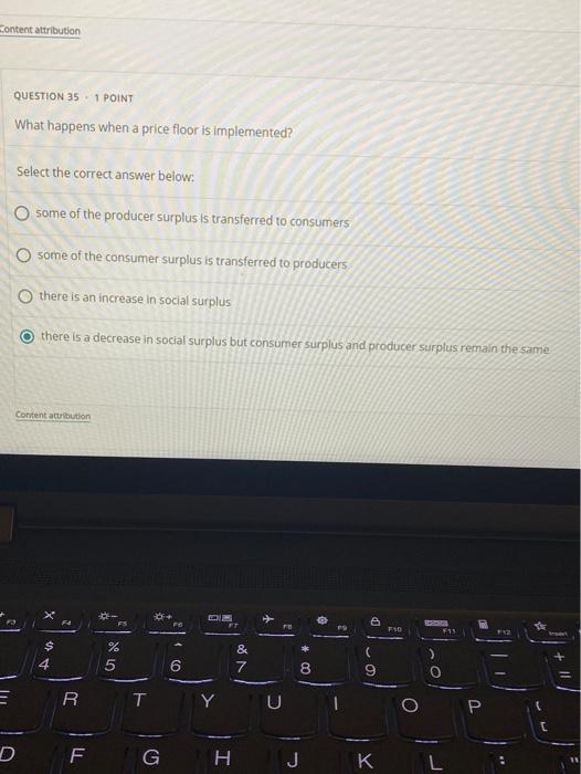Solved Content attribution QUESTION 351 POINT What happens | Chegg.com