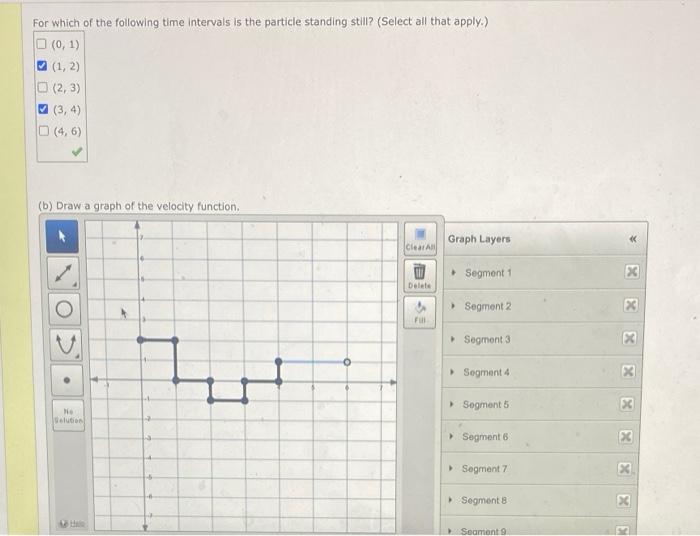 Solved (a) A particle starts by moving to the right along a | Chegg.com