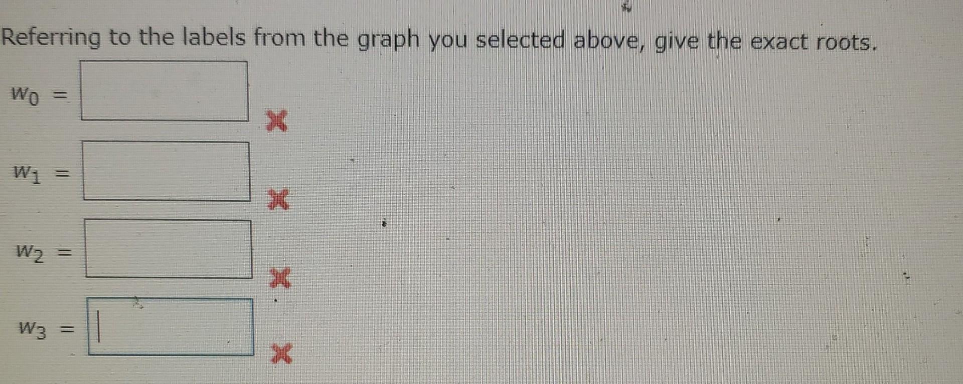 Solved Find the indicated roots and graph them in the | Chegg.com