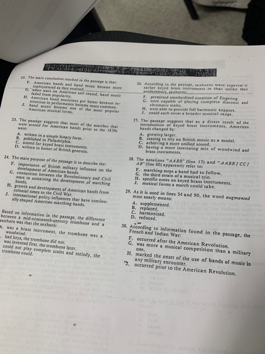 Solved Passage HUMANITIES.This passage is adapted from | Chegg.com