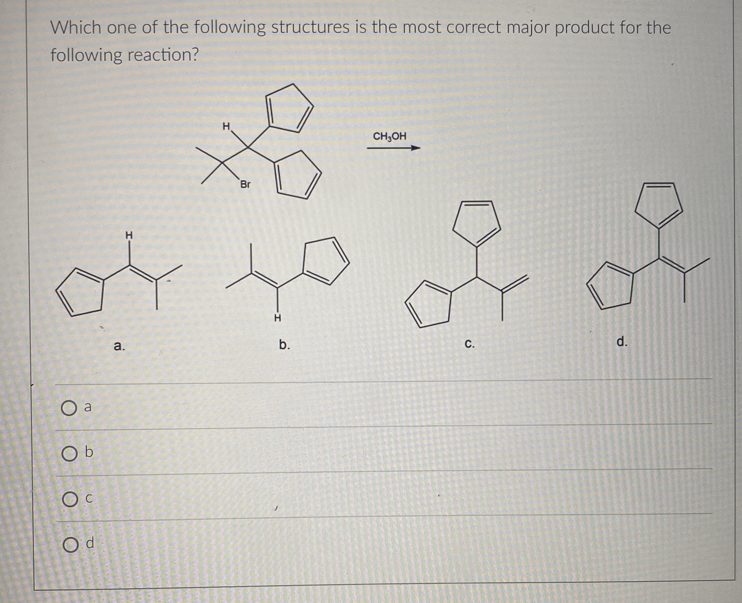 Solved Which one of the following structures is the most | Chegg.com