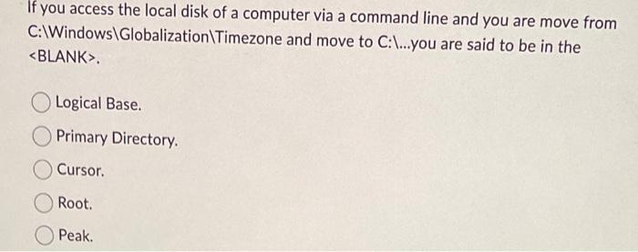 Solved If you provide the full path location of a file or | Chegg.com