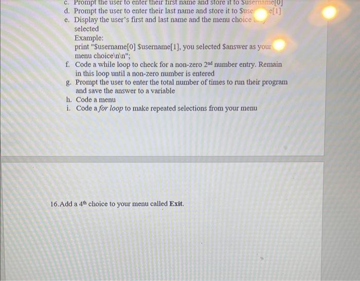 Solved Write Pseudocode To Show The Flow Of Your Program 3302