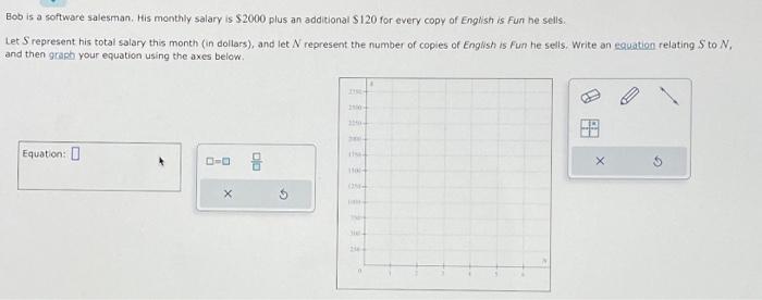 Solved Eob is a software salesman. His monthly salary is | Chegg.com
