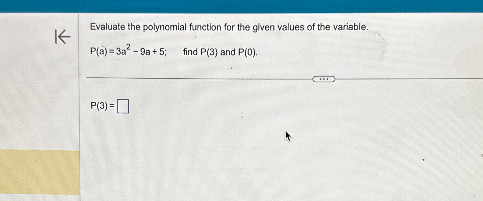Solved Evaluate the polynomial function for the given values | Chegg.com