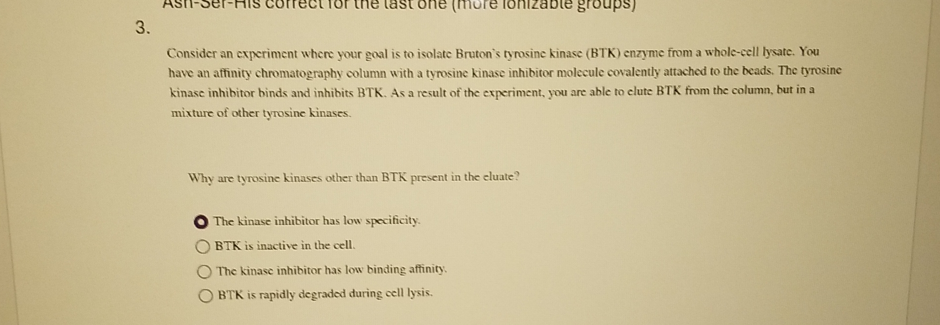 Solved Consider an experiment where your goal is to isolate | Chegg.com