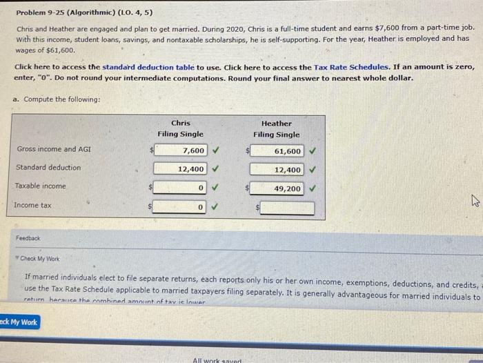 Solved Problem 9-25 (Algorithmic) (LO. 4,5) Chris and | Chegg.com Solved Problem 9-25 (Algorithmic) (LO. 4,5) Chris and | Chegg.com