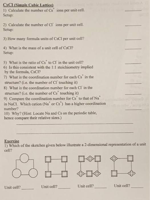 Solved Questions: CsCI 1) Calculate the number of Csions per | Chegg.com