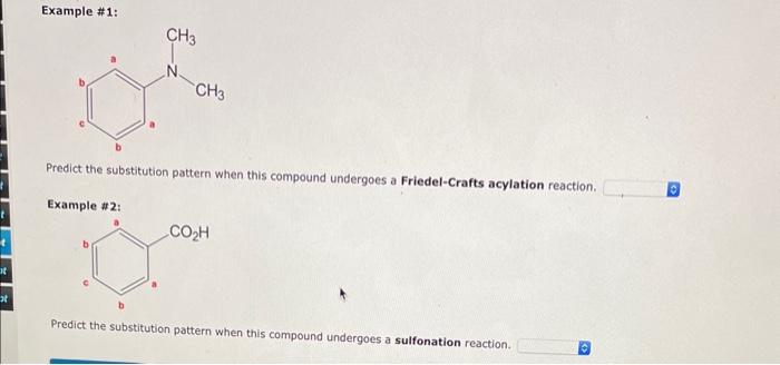 Solved Example #1: Predict the substitution pattern when | Chegg.com