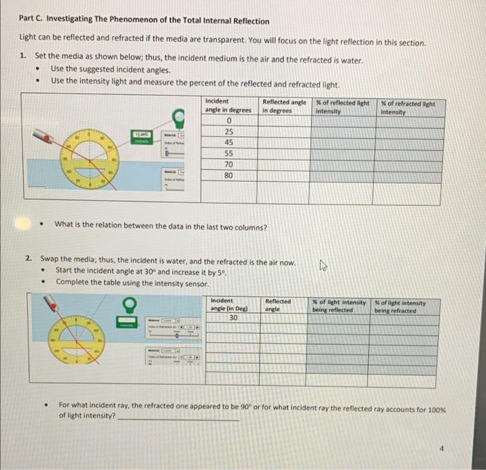 Solved Part C. Investigating The Phenomenon of the Total | Chegg.com