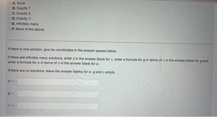[Solved]: (7 points) Solve the system by finding the reduce