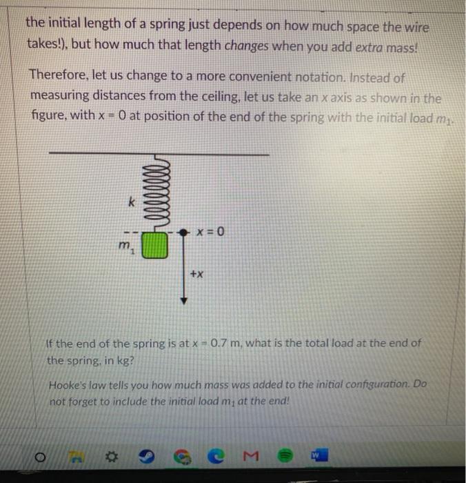 Solved An ideal, massless spring with spring contant k = 120 | Chegg.com