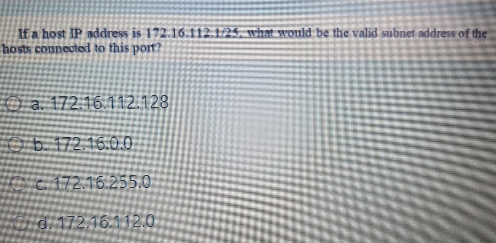 Solved What is the maximum number of IP addresses that can | Chegg.com