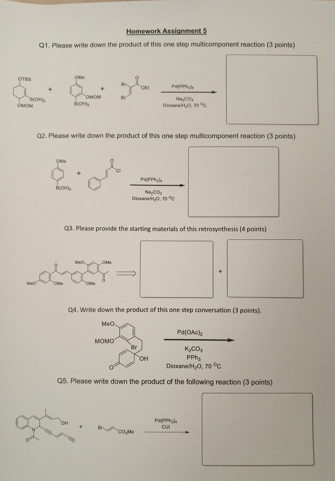 Solved Homework Assignment 5 Q1 Please Write Down The