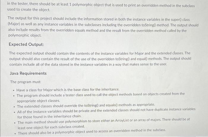Solved Overview For this assignment, we will practice using | Chegg.com