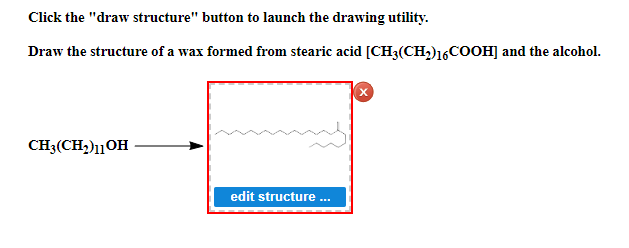 Solved Click the "draw structure" button to launch the | Chegg.com