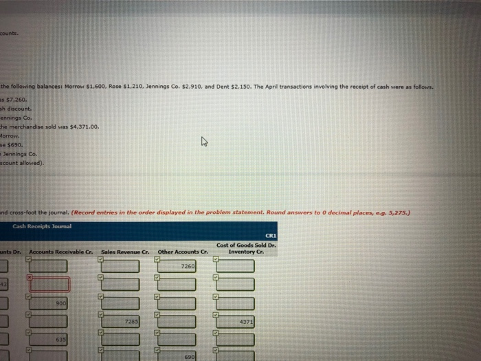 Solved Problem 7-01A a-c (Part Level Submission) (Video) | Chegg.com