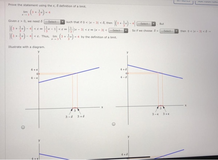 Solved WI Prove the statement using the e, definition of a | Chegg.com
