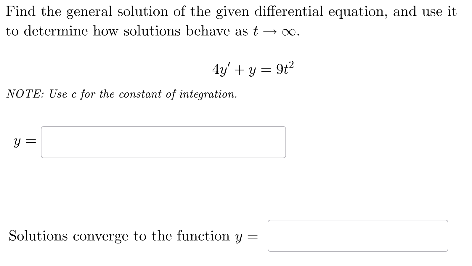 Find the general solution of the given differential | Chegg.com