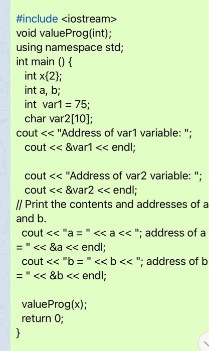 Solved -Create variables for an integer, a double, a float, | Chegg.com