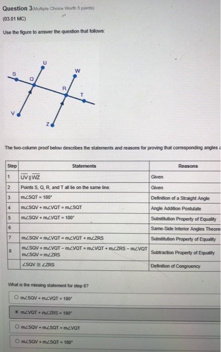 Solved Question 3 Multiple Choice Worth 5 points) (03.01 MC) | Chegg.com Solved Question 3 Multiple Choice Worth 5 points) (03.01 MC) | Chegg.com