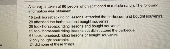Solved Part A- How many attended the barbecue?Part B- How | Chegg.com