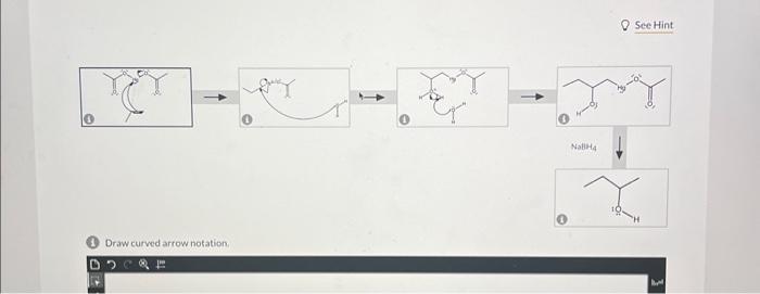 (1) Draw curved arrow notation. | Chegg.com