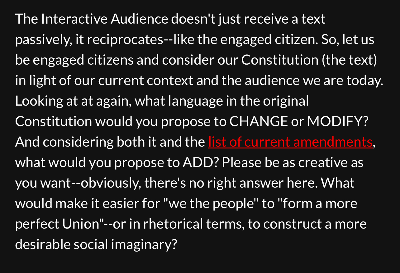 Solved The Interactive Audience doesn't just receive a text | Chegg.com