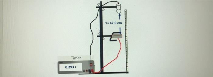 Solved A Free Fall experiment was performed by a student in | Chegg.com