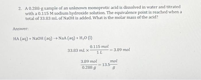 Solved Buffers Titrations And Solubility Solved Problems