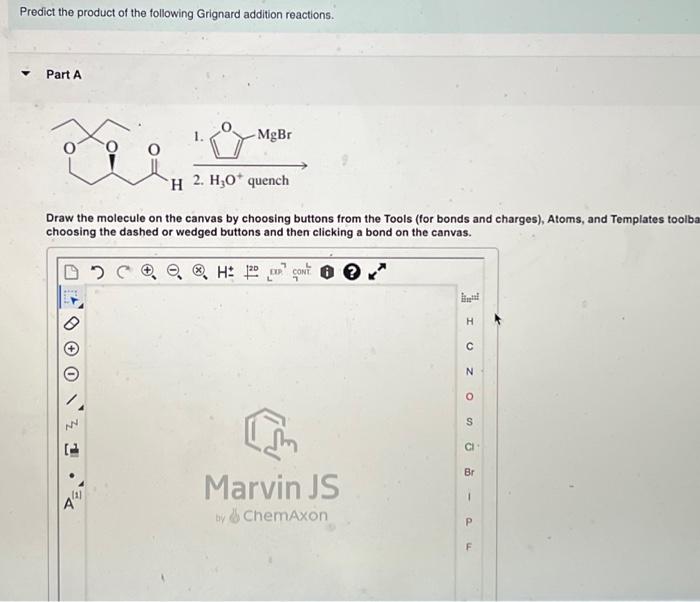 Solved Predict the product of the following Grignard | Chegg.com