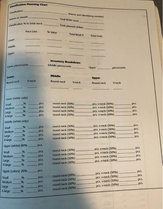 Solved PR 1. Using the following classification plan, | Chegg.com