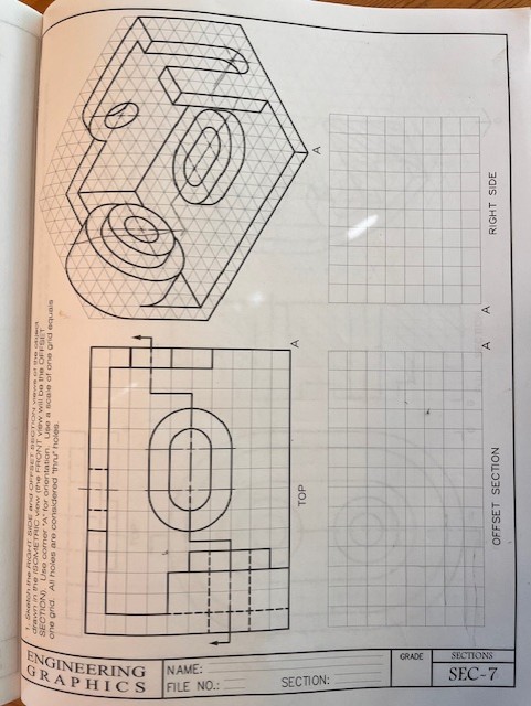 Solved Engineering Graphics Tools For The Mind. SEC 7 | Chegg.com