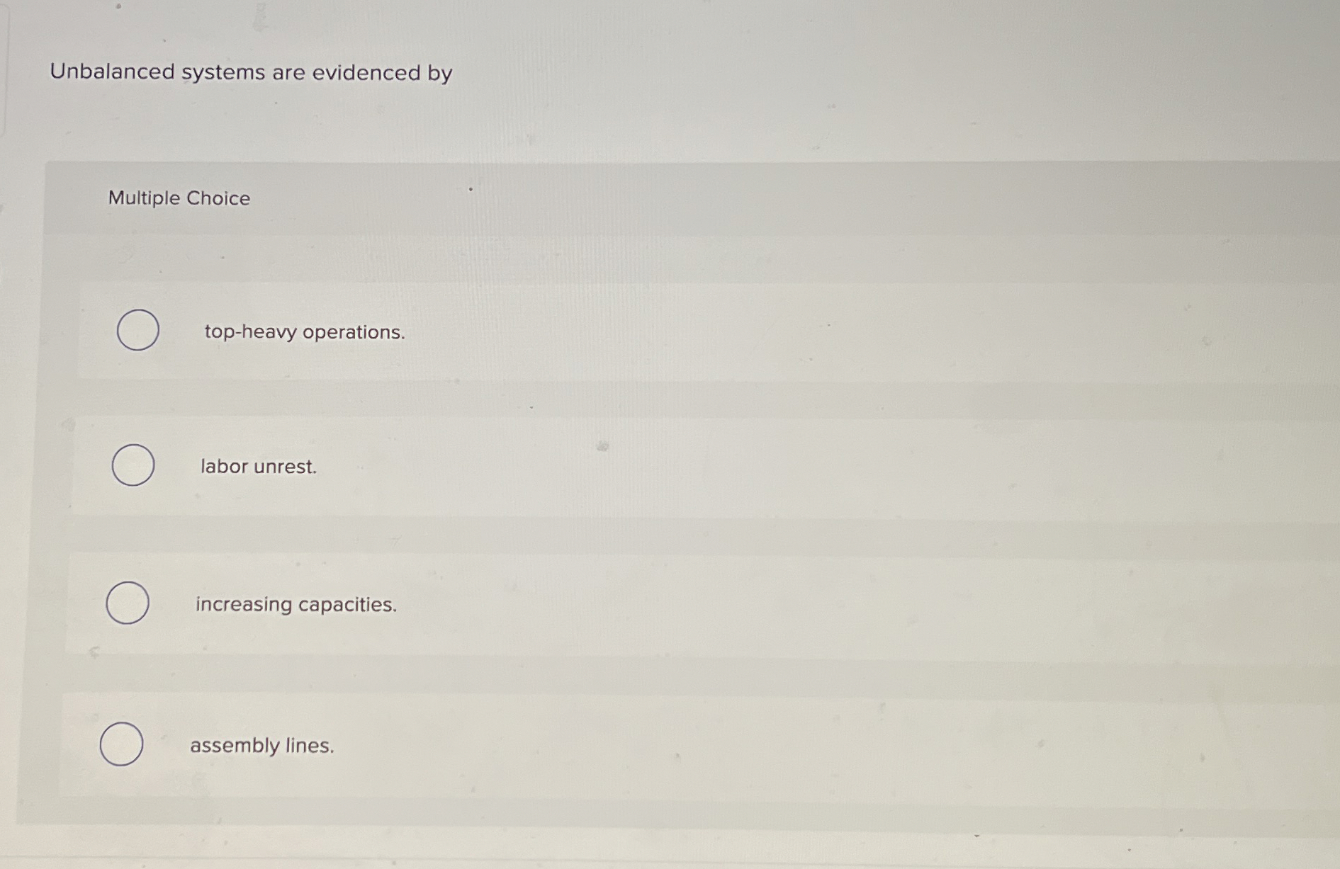 Solved Unbalanced systems are evidenced byMultiple | Chegg.com