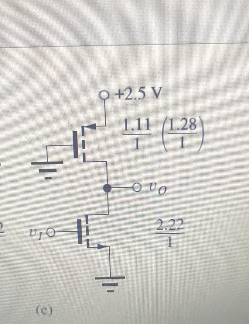 Solved 110. Design a pseudo NMOS gate that implements the | Chegg.com